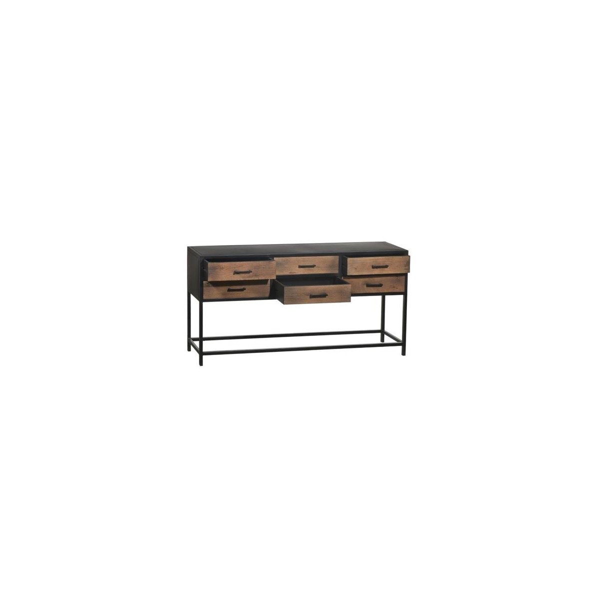 Puro Side Table 6 Drw